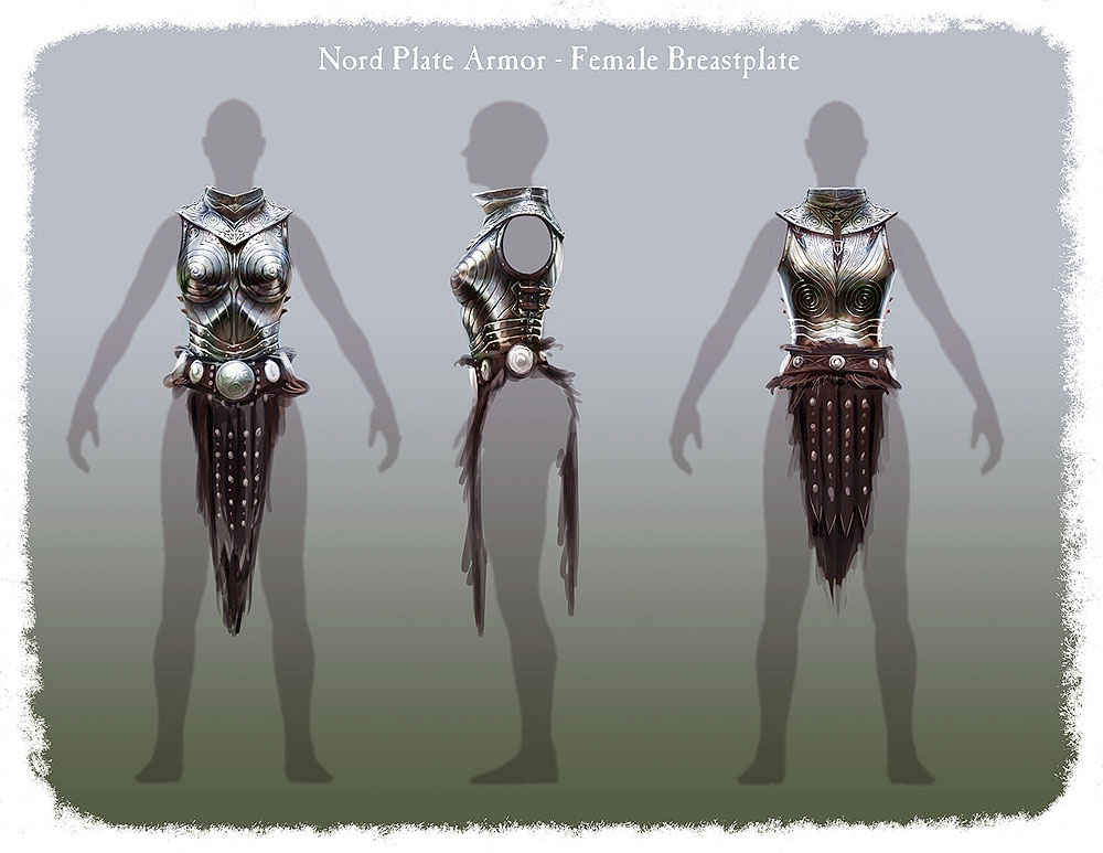 Art of Ray Lederer: TESV:Skyrim - Nord Plate Armor